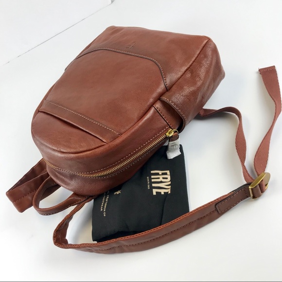 Frye | Bags | Nwt Frye Leather Backpack Cognac | Poshmark